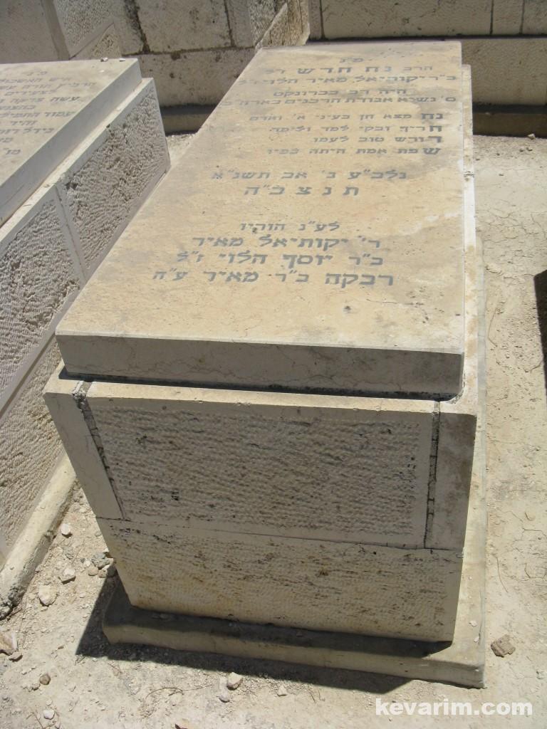 Rabbi Noach Chodosh | kevarim.com